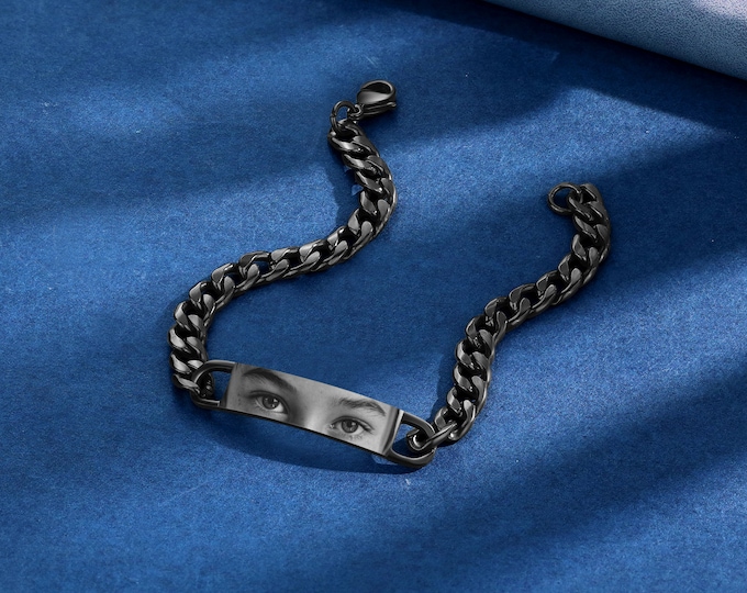 Personalized Couple Bracelets Set, Custom Matching Bracelets for ...