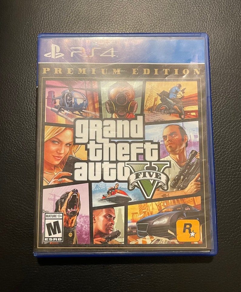 Grand Theft Auto V Premium Edition GTA V Steam Complete Game Action ...