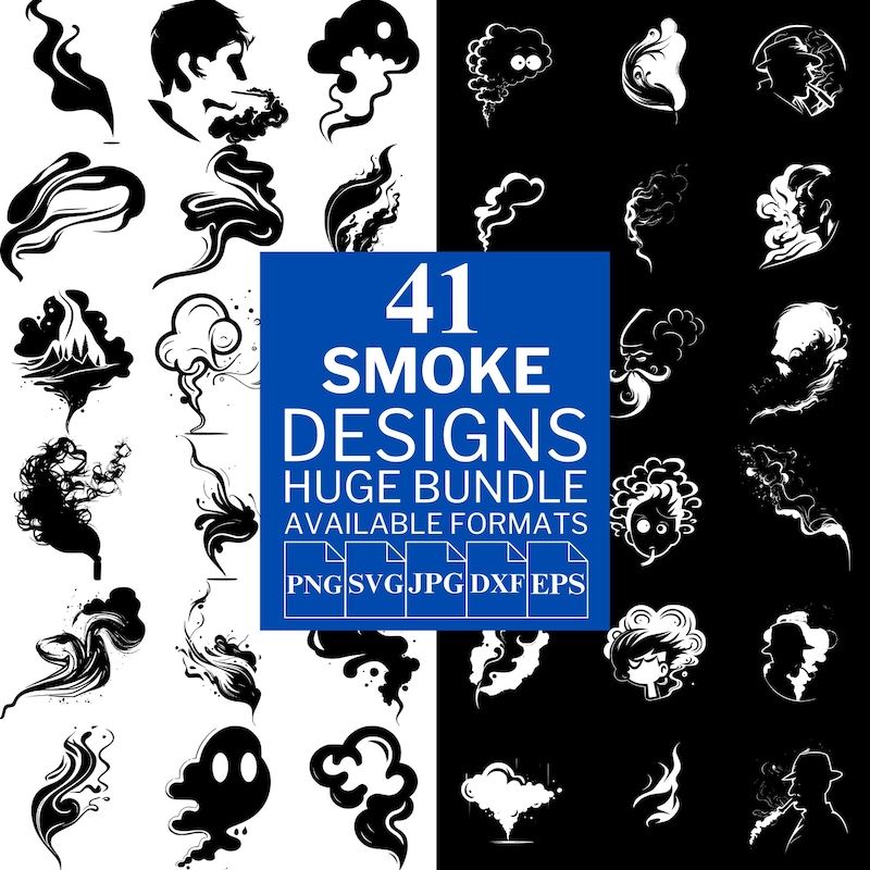 Smoke Svg - Etsy