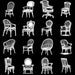 40 Chair SVG Bundle: Vector Clipart for Cricut & Silhouette - Etsy