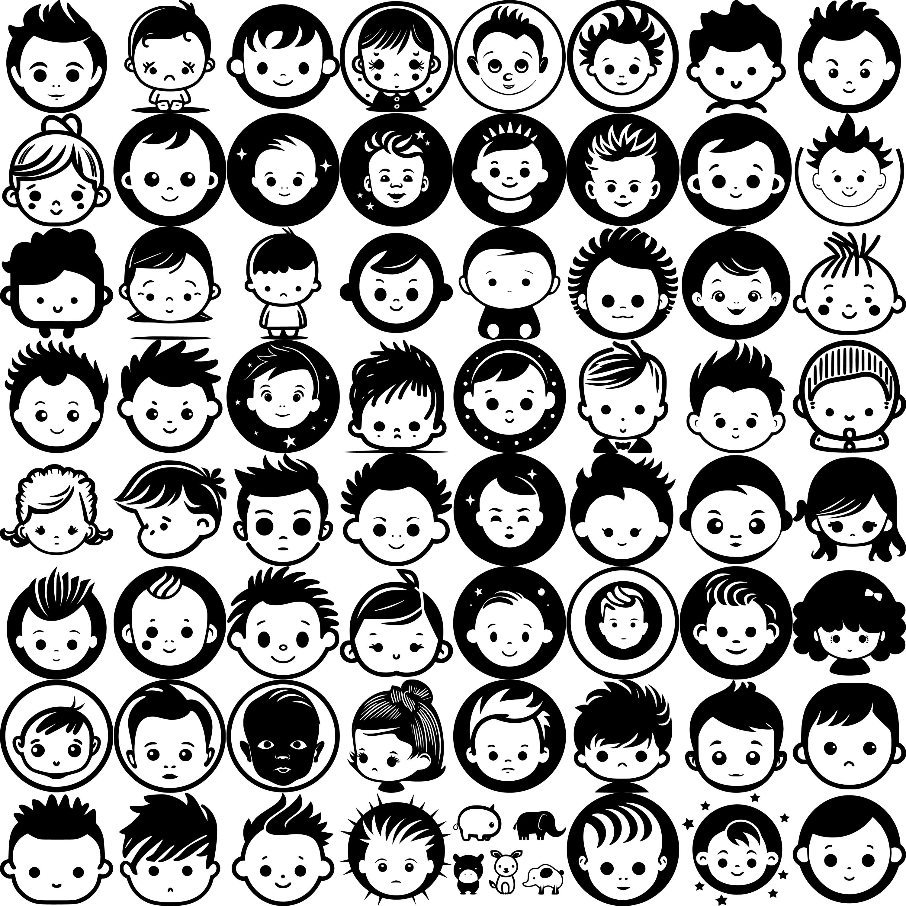 353 Baby SVG Bundle Unique Vector Files for Cricut and Silhouette, Baby ...