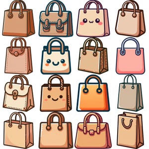 Bag SVG Bundle: 20 Vector Designs for Cricut & Silhouette - Etsy