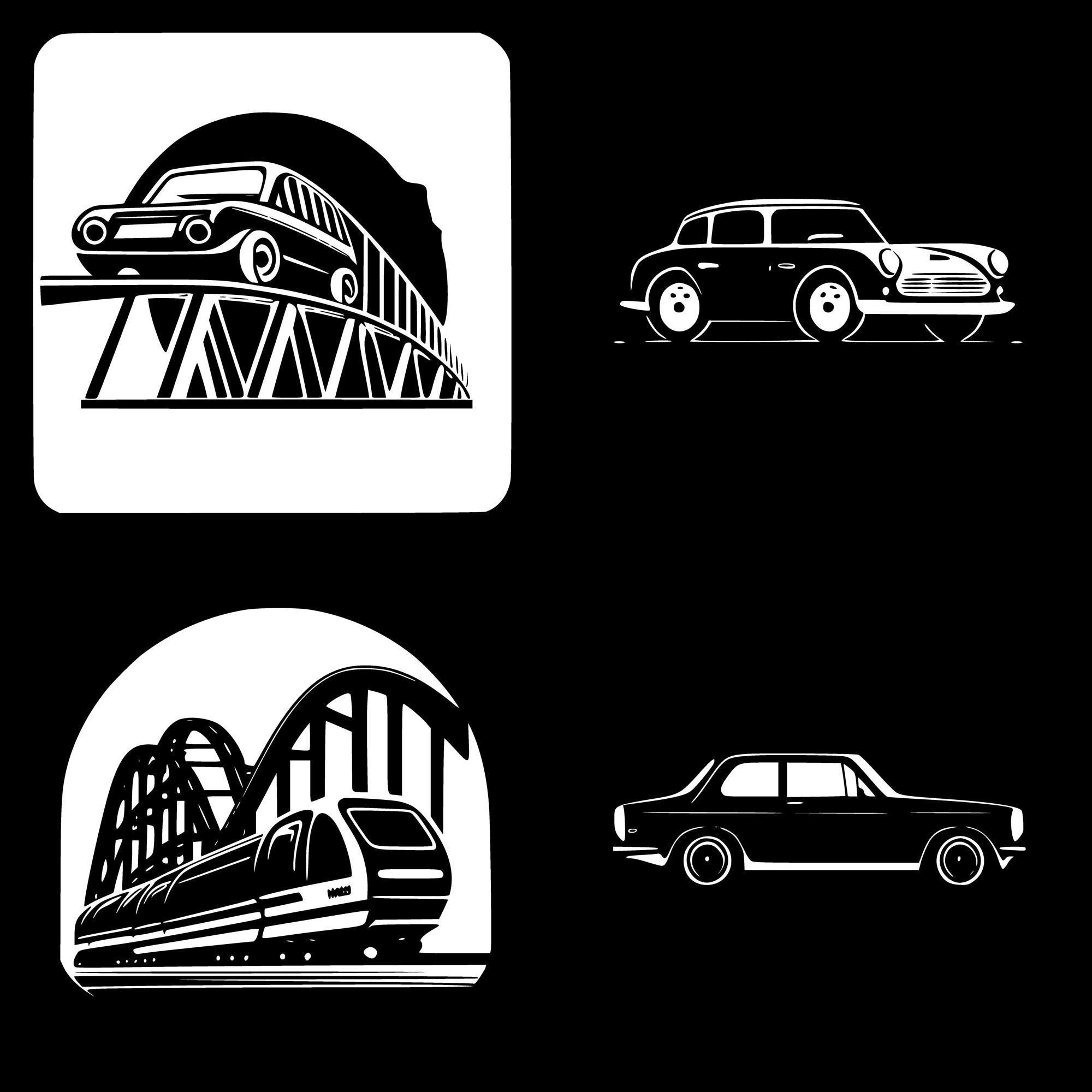 72 Car SVG Bundle - Unique Vector Files for Cricut and Silhouette, Car ...
