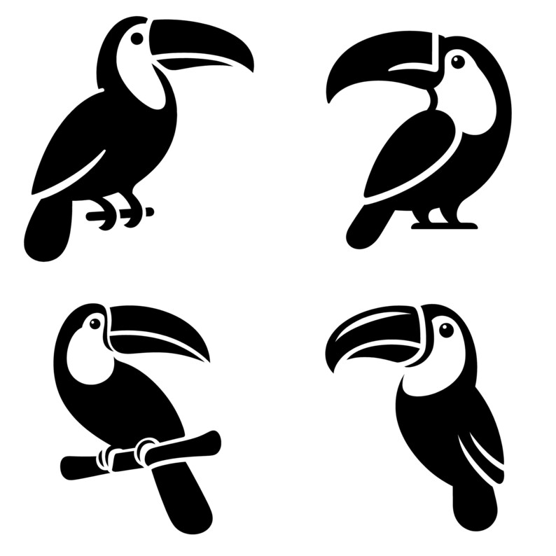40 Toucan SVG Bundle - Unique Vector Files for Cricut and Silhouette ...