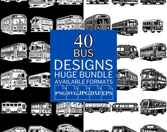 Bus SVG, Bus Svg File, Bus DXF, Bus Sign, Bus Signs, Bus Stop Svg, Bus ...