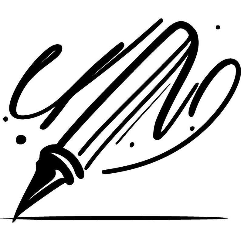 30 Handwriting SVG Bundle Unique Vector Files for Cricut and Silhouette ...