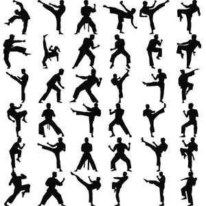 38 Karate SVG Bundle - Unique Vector Files for Cricut and Silhouette ...
