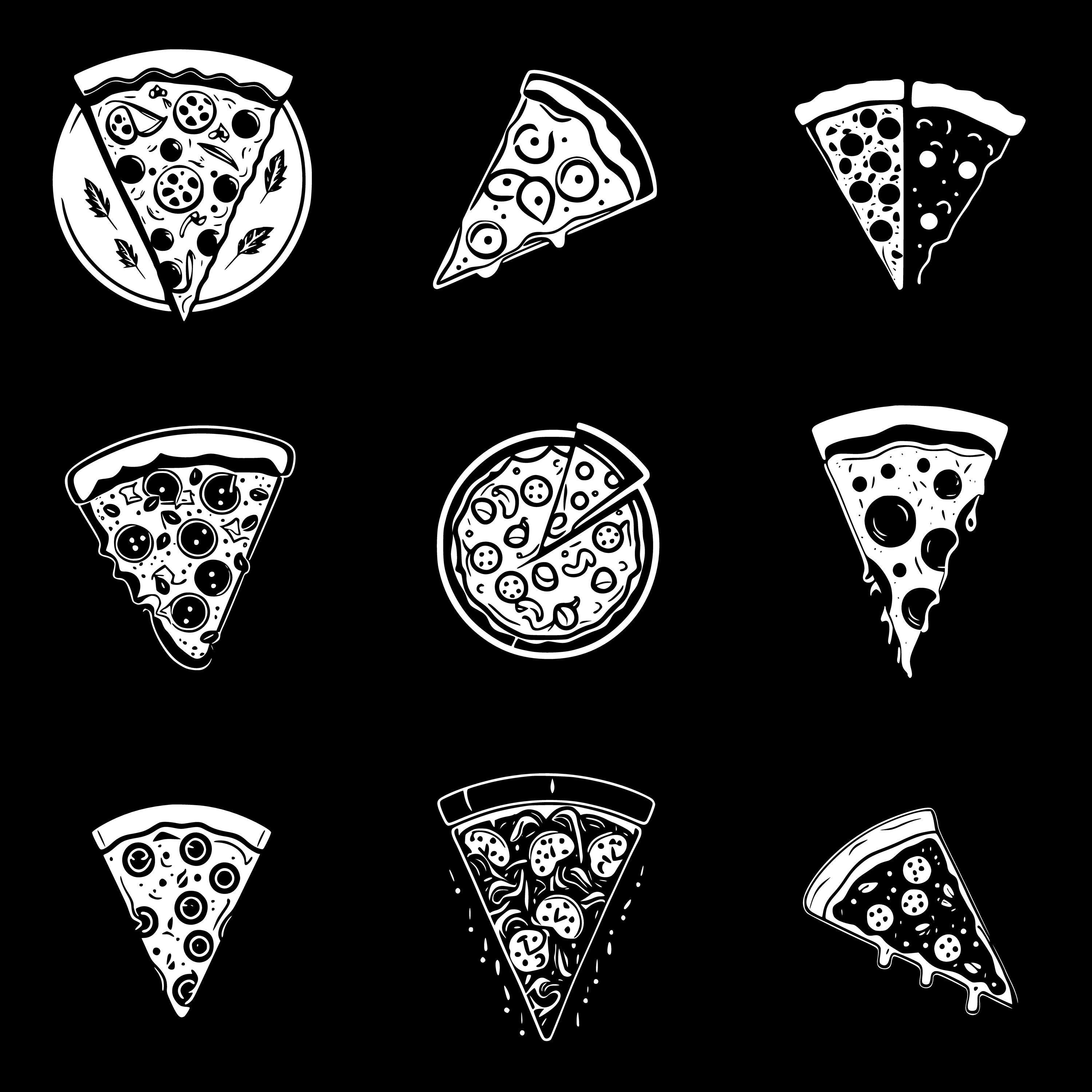 30 Pizza SVG Bundle - Unique Vector Files for Cricut and Silhouette ...