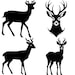 Roe Deer SVG Bundle: Vector Clipart for Cricut & Silhouette (digital ...