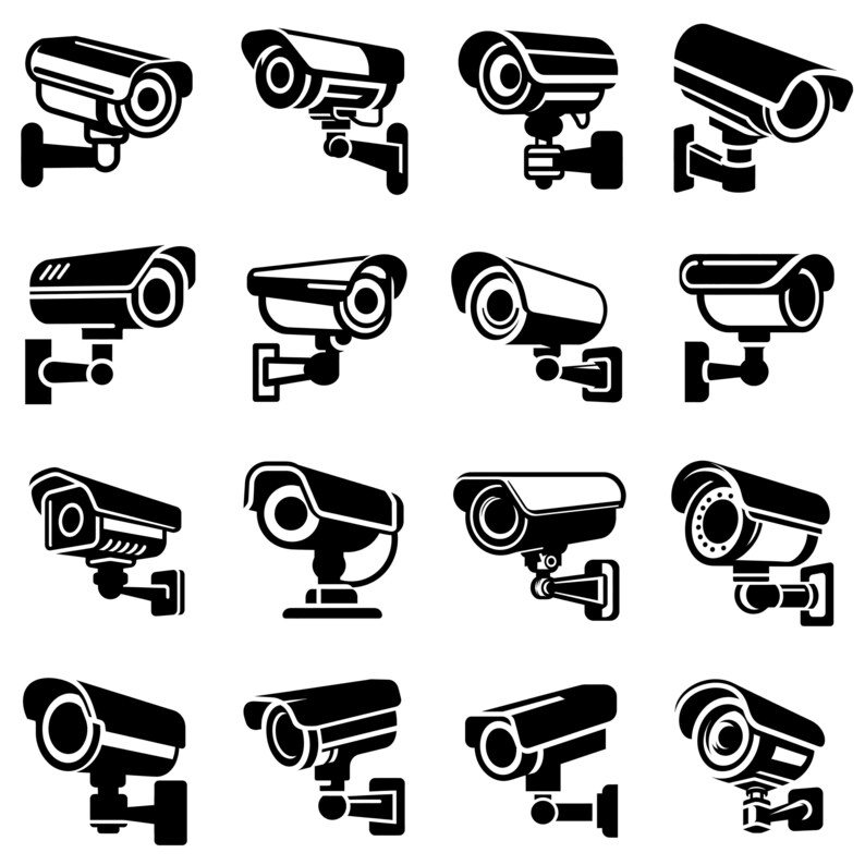 Security Camera SVG Bundle: Vector Cut Files for Cricut & Silhouette - Etsy