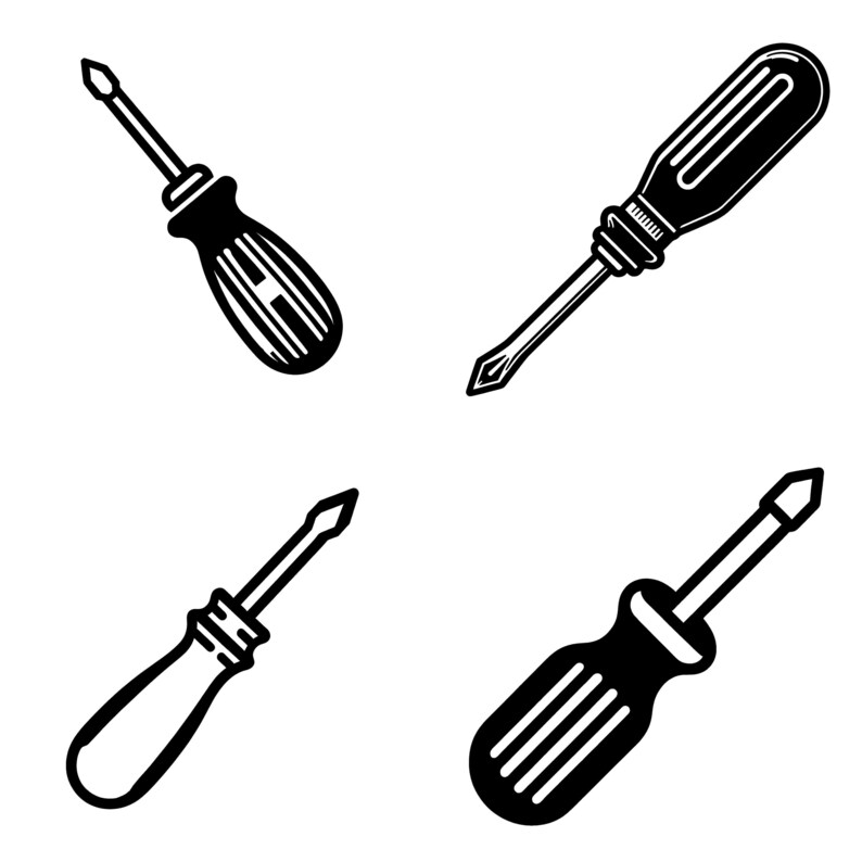 40 Screwdriver Diy SVG Bundle - Unique Vector Files for Cricut and ...