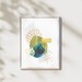 Beautiful Chaos, Fine Art Sticker, Vinyl Laptop Sticker, Abstract ...