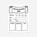 First Day of School • Back to School • About Me • Printable Worksheet ...