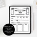 First Day of School • Back to School • About Me • Printable Worksheet ...