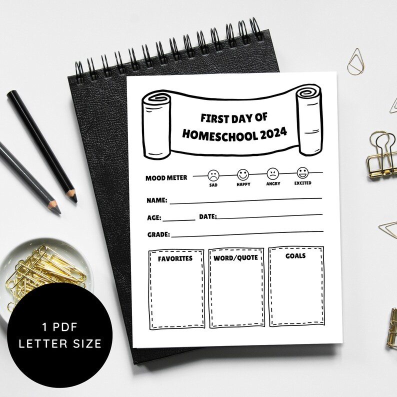 First Day of Homeschool • Back to School • School Year • School About ...