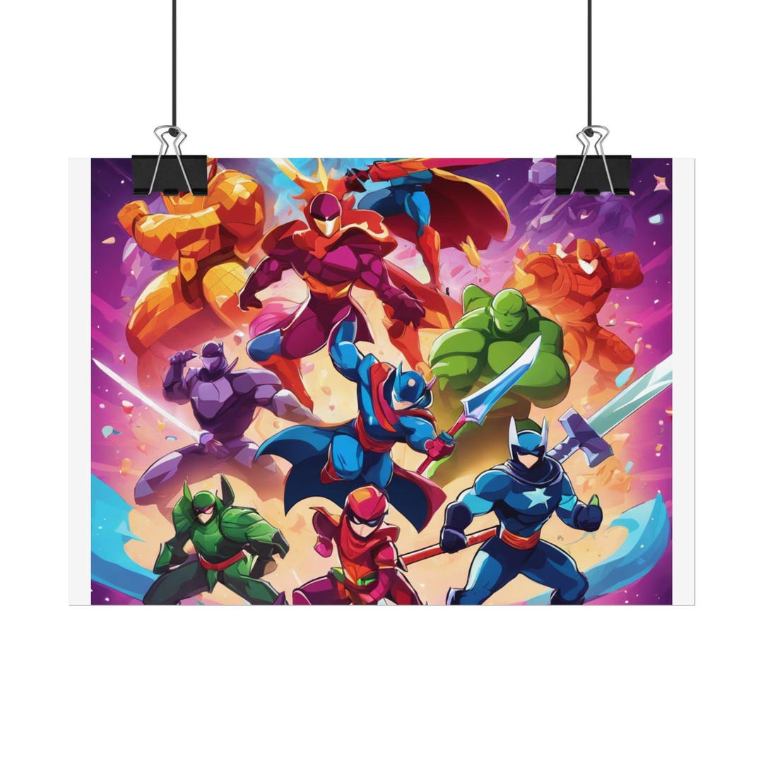 Immune System Superhero Squad Poster, Educational Classroom Decor ...
