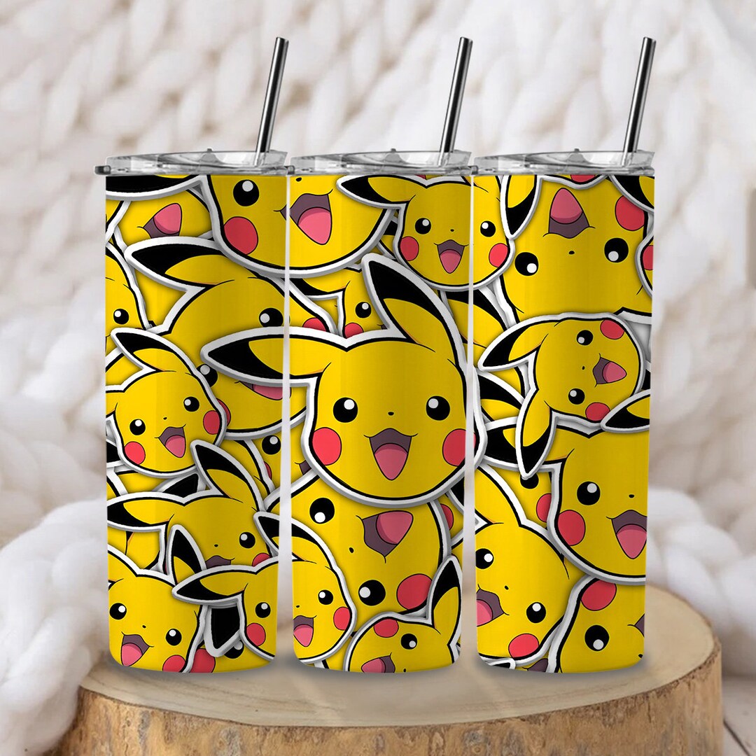 Pikachu Tumbler Png, Pikachu Tumbler, Pikachu Tumbler Png, Digital ...