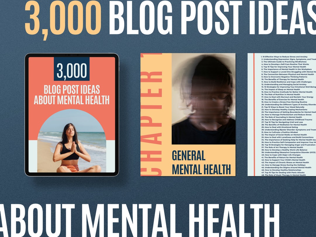 3,000 Mental Health Blog Post Ideas Engaging Content Creation SEO ...