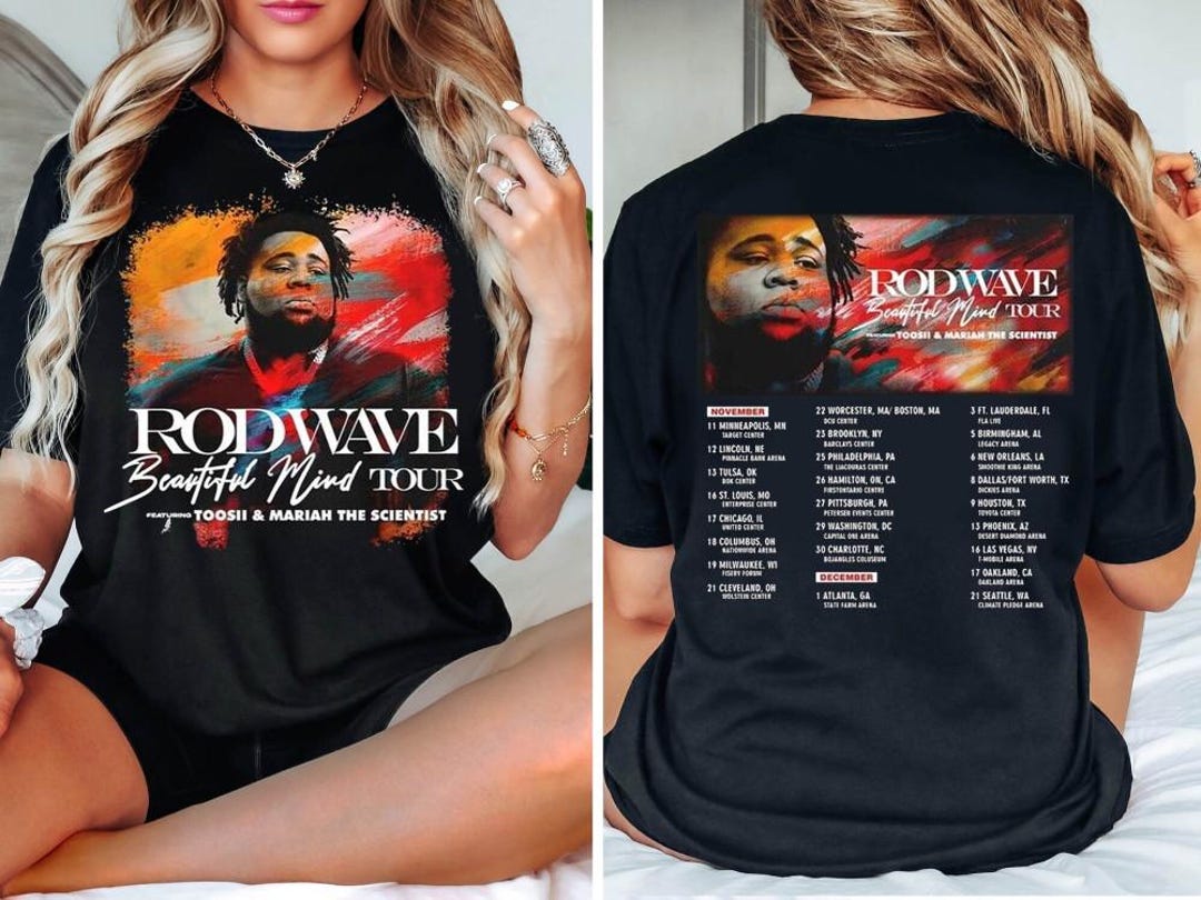 Rod Wave T Shirt, Rod Wave Shirt, Bootleg Rod Wave Graphic Tee, Concert ...