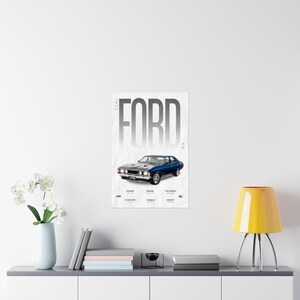 Ford Falcon XA Poster, Car Posters, Car Decor, Wall Decor, Room Decor ...