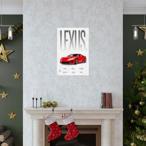 Lexus IFA Poster, Car Posters, Cars, Wall Decor, Home Decor, Hyper Car ...