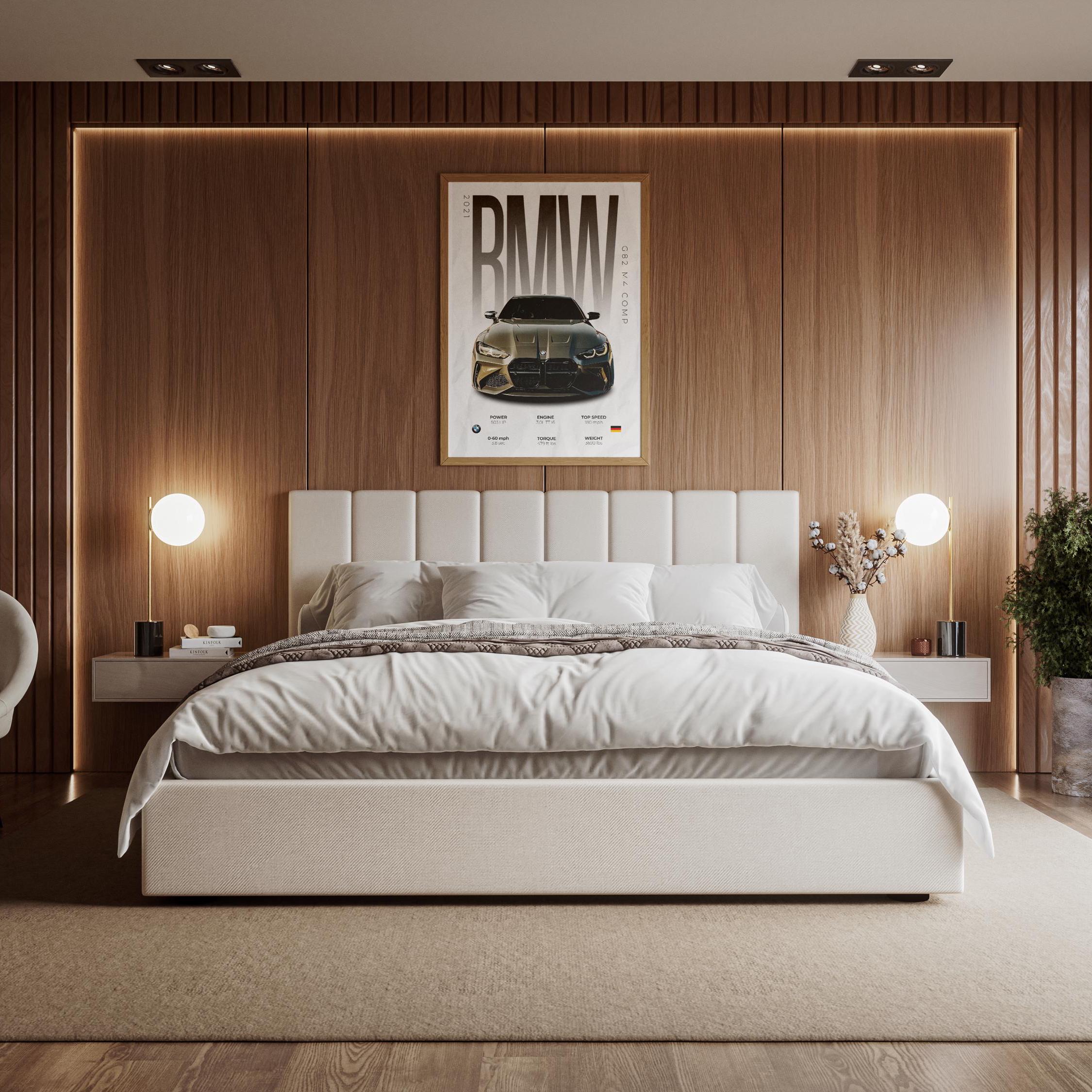 BMW G82 M4 Comp Poster caleb Senzel Spec, Car Posters, Cars, Wall Decor ...