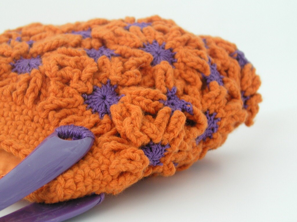 Funky Crochet Flowers Bag - Pdf Pattern - Etsy