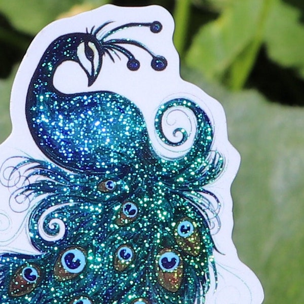 Peacock Stickers - Etsy
