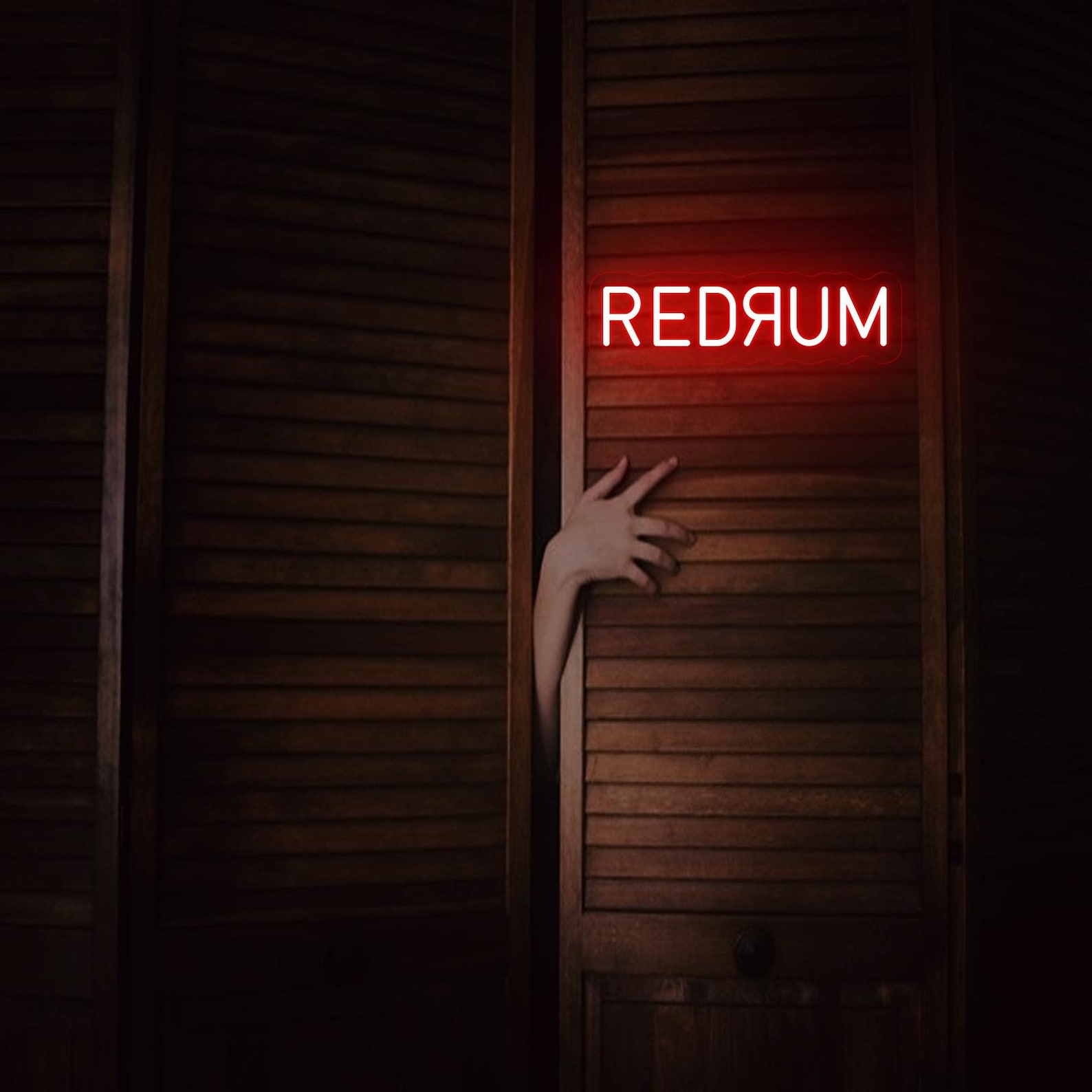 REDRUM Neon Sign| the Shining 80s Horror Movie LED Light| Scary ...