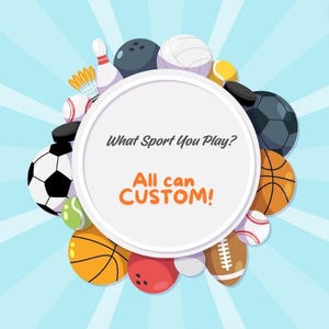 Custom Multi-sport & Name Neon Sign| Personalized Sport-themed Sign ...