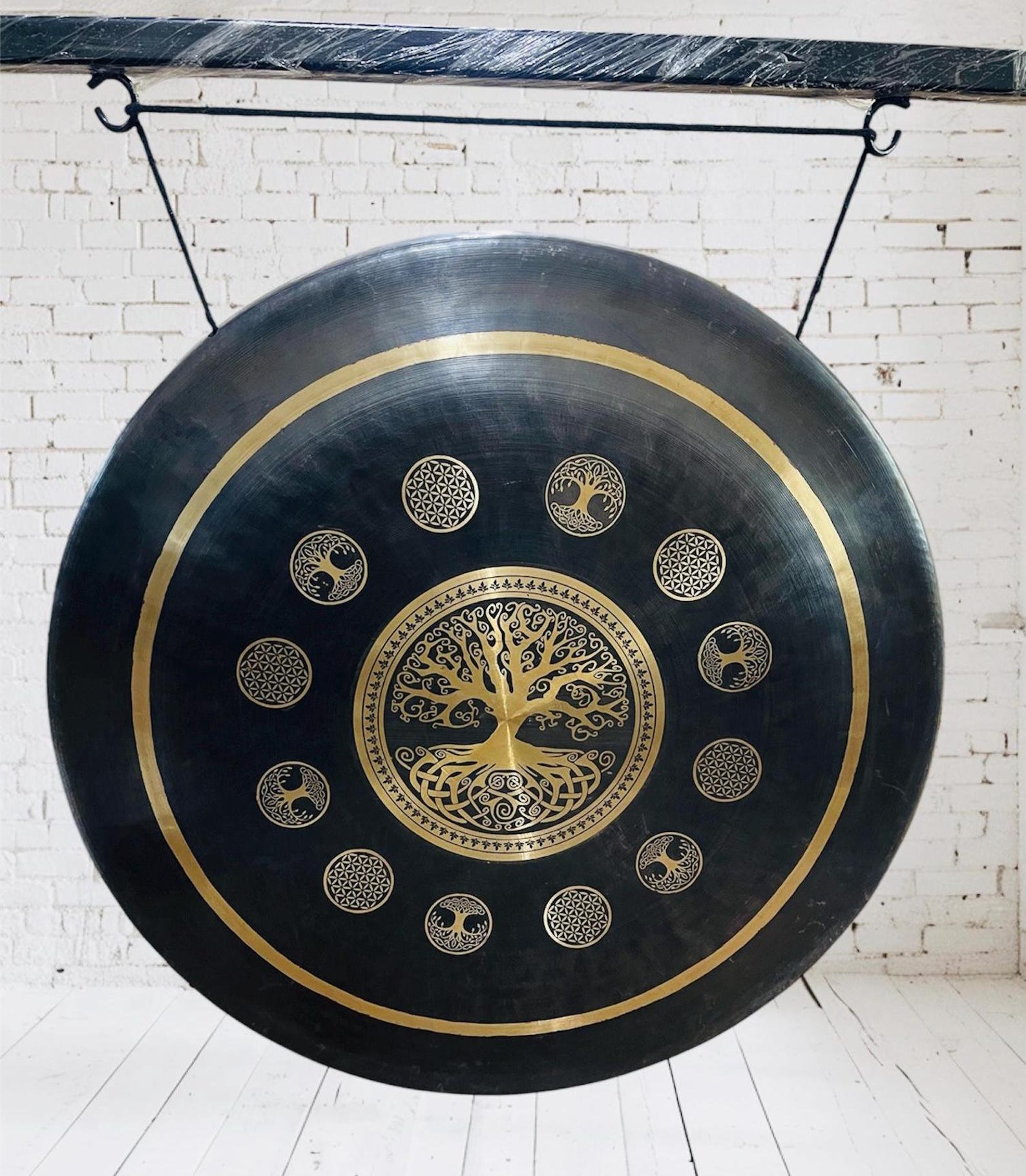 Handcrafted Tibetan Gong: Sound Healing, Meditation, and Yoga - Tree of ...