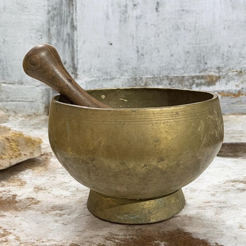 Old Antique Singing Bowl - Etsy UK