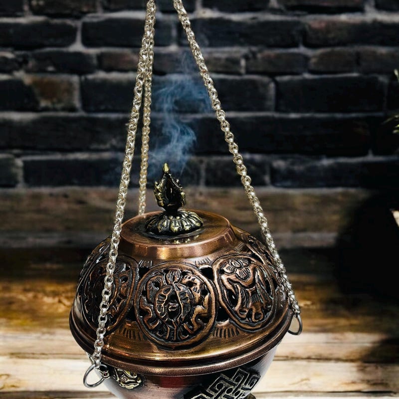 Tibetan Incense Censer - Etsy UK