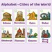 Cities of the World Flashcards: A-Z Geography Learning (digital ...