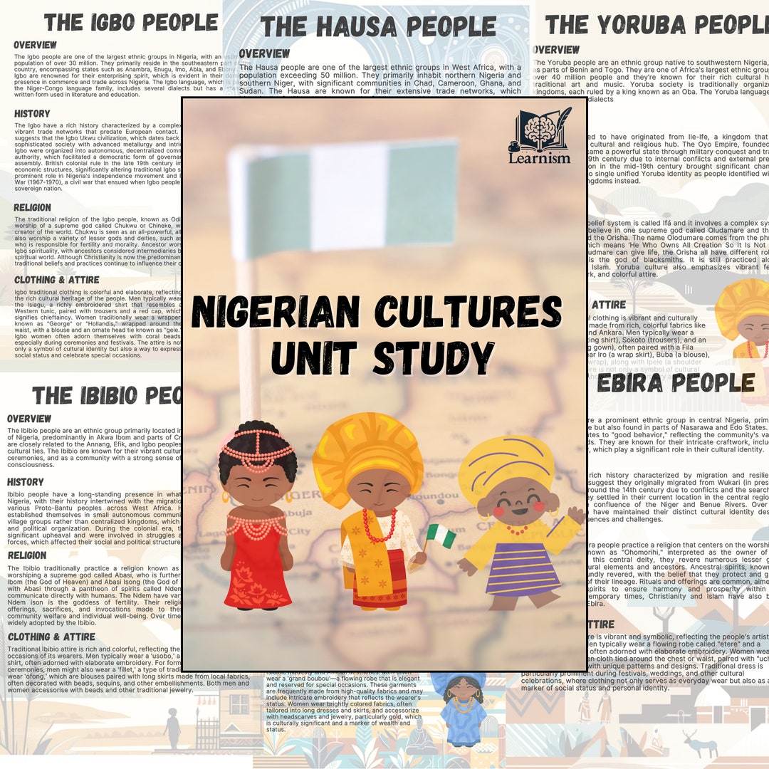 Nigerian Culture and History Infographics - 10+ Cultures, Including ...