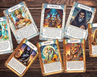 40 Greek Mythology Flashcards - Educational & Fun Digital Learning Tool ...