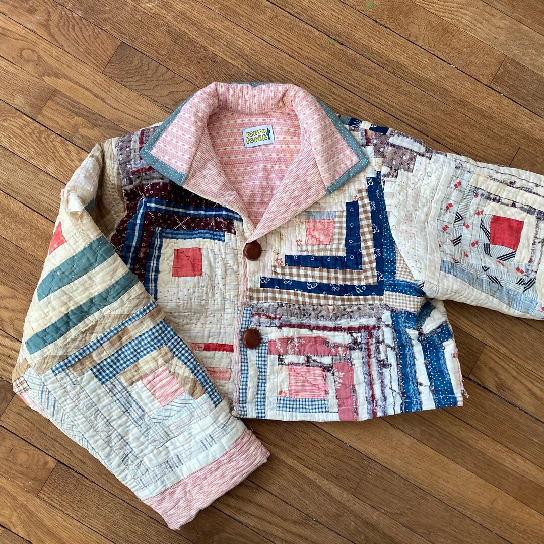 Reworked Quilt Jacket - Etsy