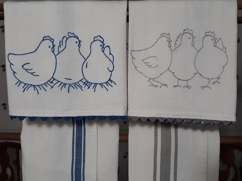 Chicken Patterns, Hand Embroidery PDF Download, Cluck Collection ...