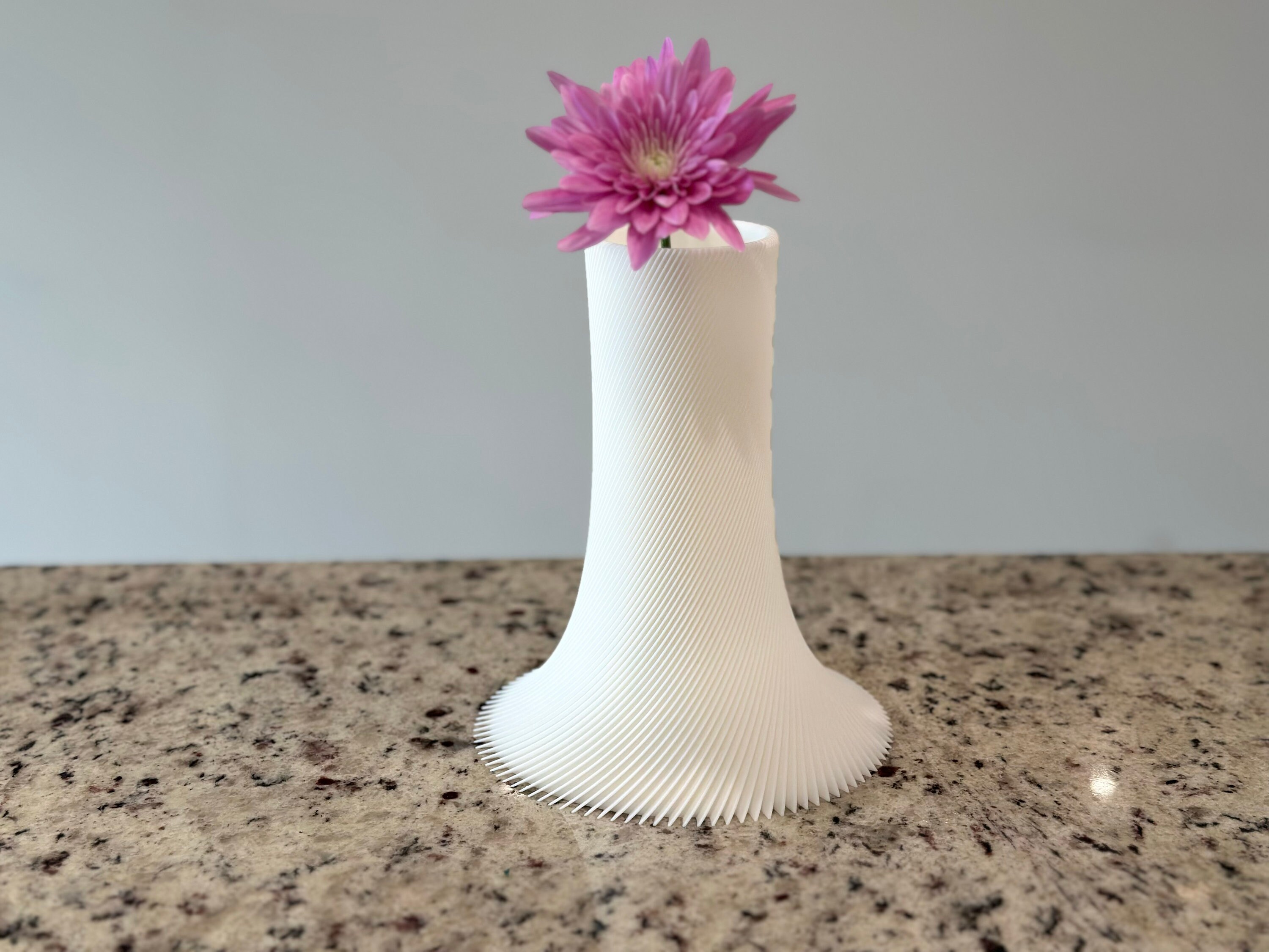 Compact Spiral Vase 3D Printed Decorative Piece - Etsy