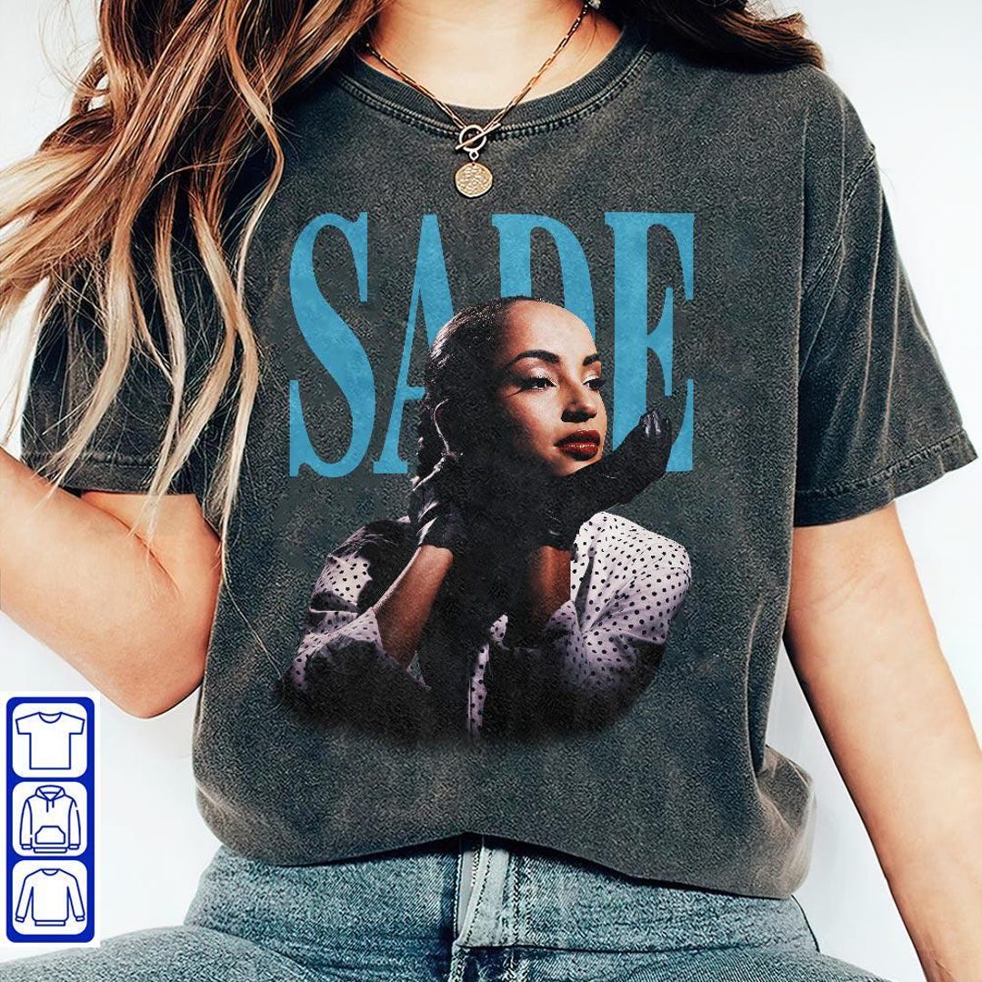 Vintage Sade Diamond Singer Tour Concert Shirt - Etsy