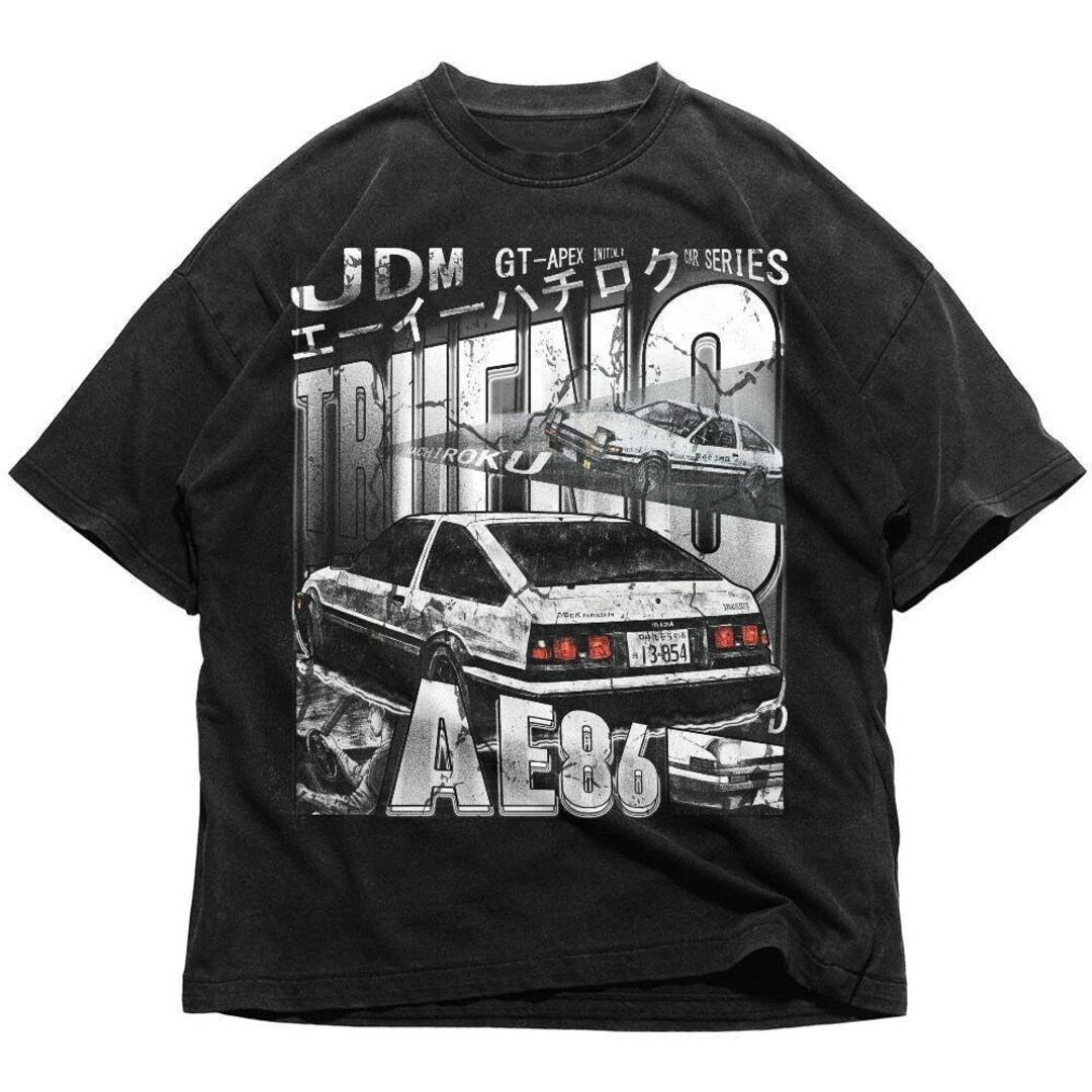 Arundrum Trueno Legend Car Japanese Ae86 JDM Shirt, Weird Tokyo Anime D ...