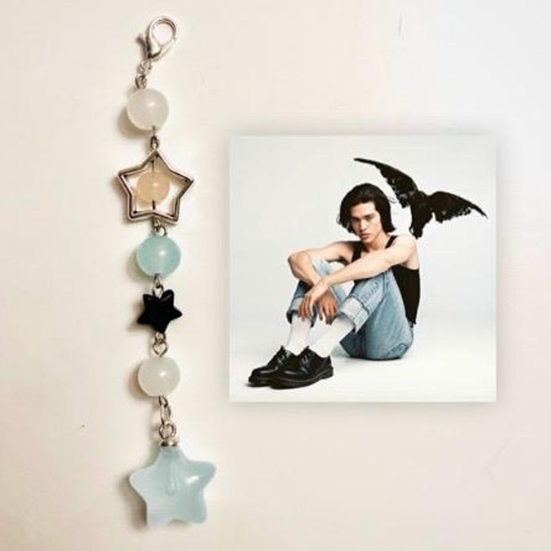 Wishbone Keychain - Etsy