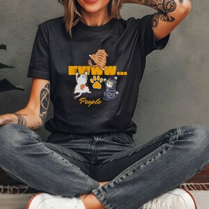 Funny Cat Meme Shirt Eww People Cat Meme Sweatshirt Cat Shirt for Mom ...