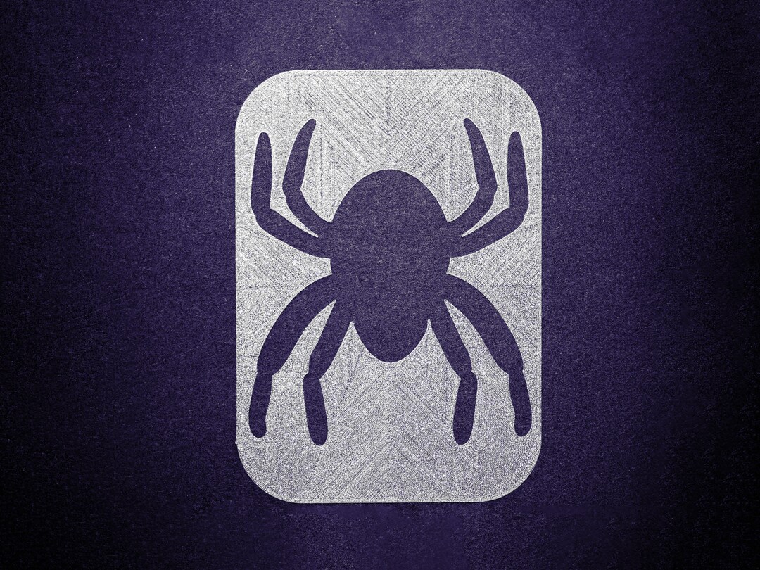 Spider Halloween Stencil, Multiple Sizes, A6 A5 A4, Reusable ...