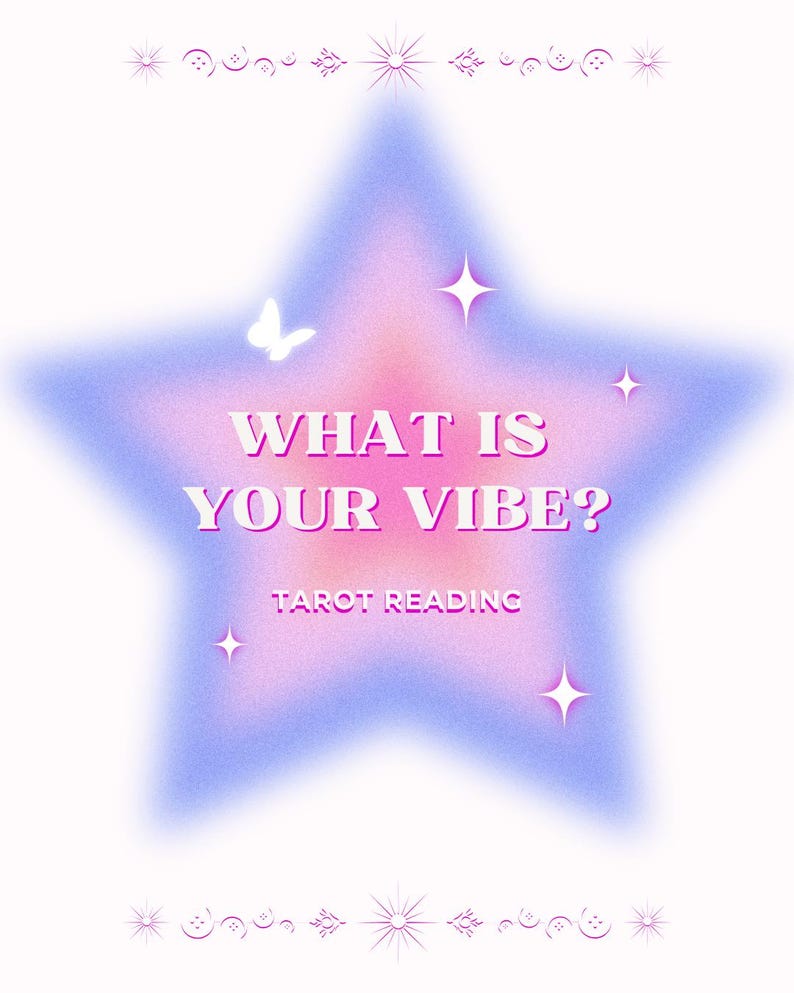 What is Your Vibe? (tarot Reading, Vibe & Aura Check) - Etsy