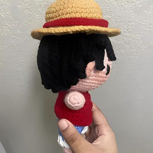Luffy Doll Crochet Pattern - Etsy