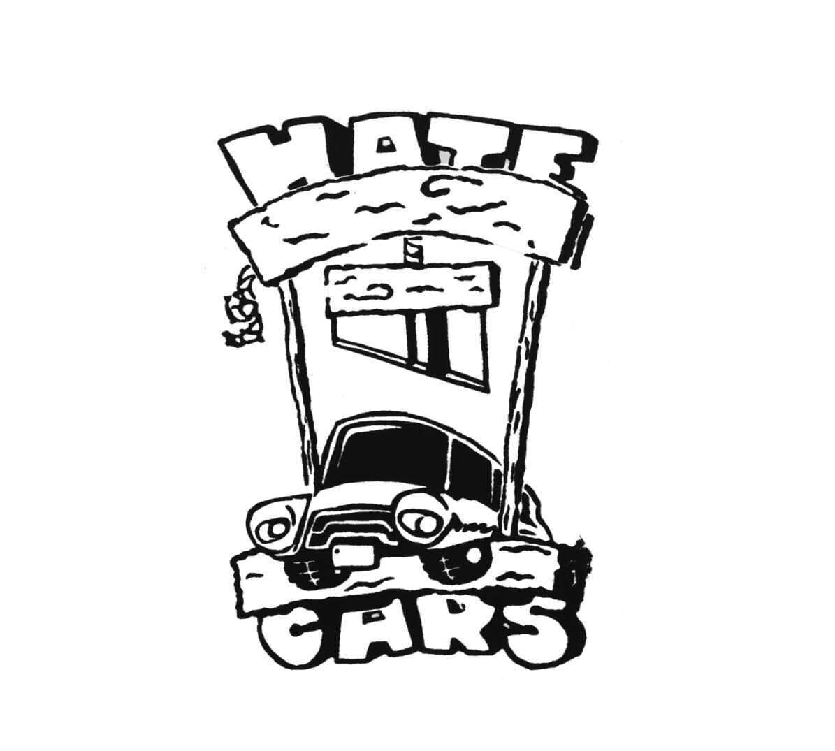 Hate Cars Sticker - Etsy