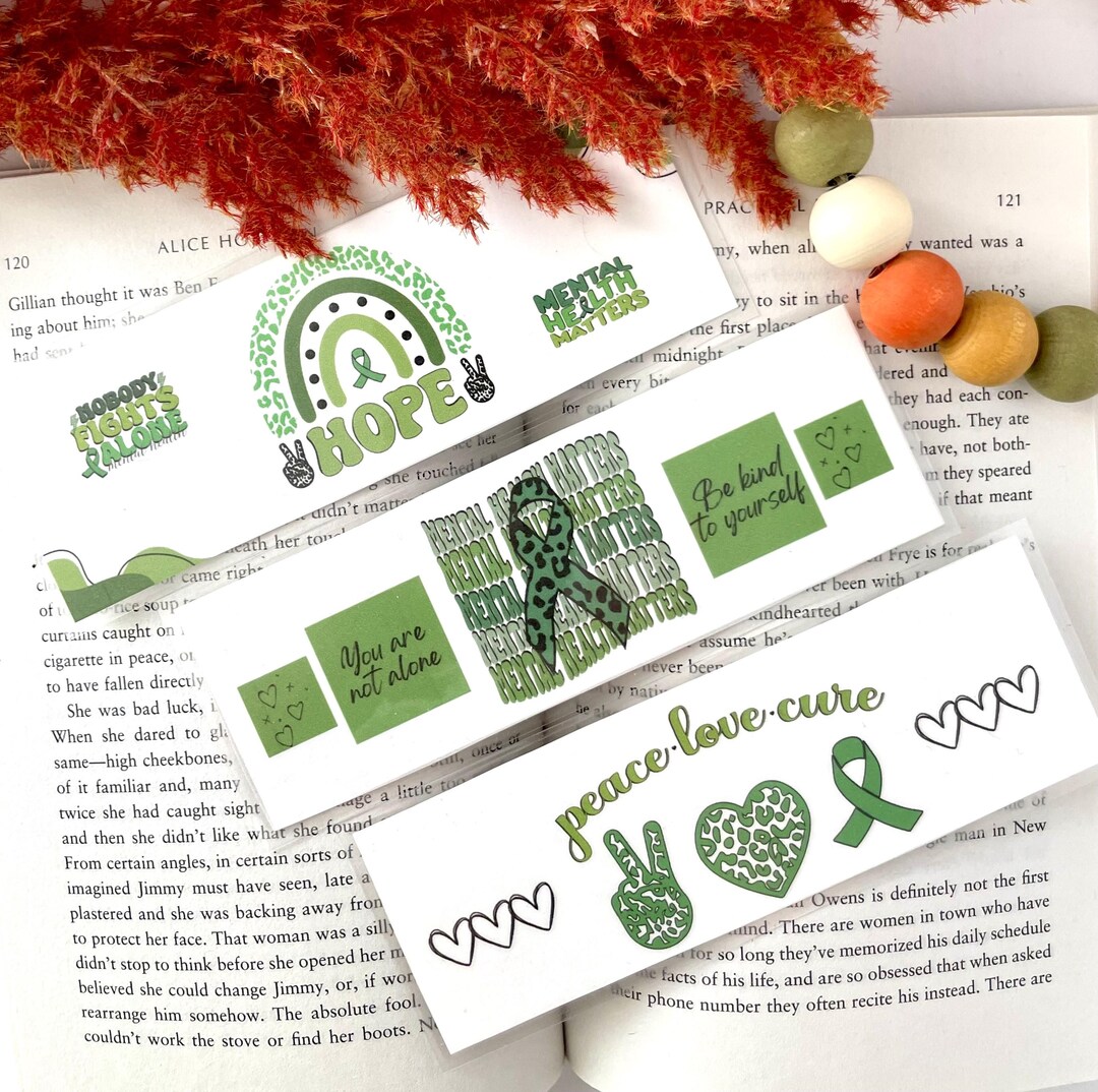 Mental Health Awareness, Mental Health Matters Bookmarks, Kindness ...