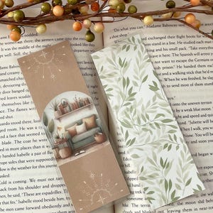 Cozy Reading Bookmarks, Boho Inspired Bookmarks, Book Lover Gift ...