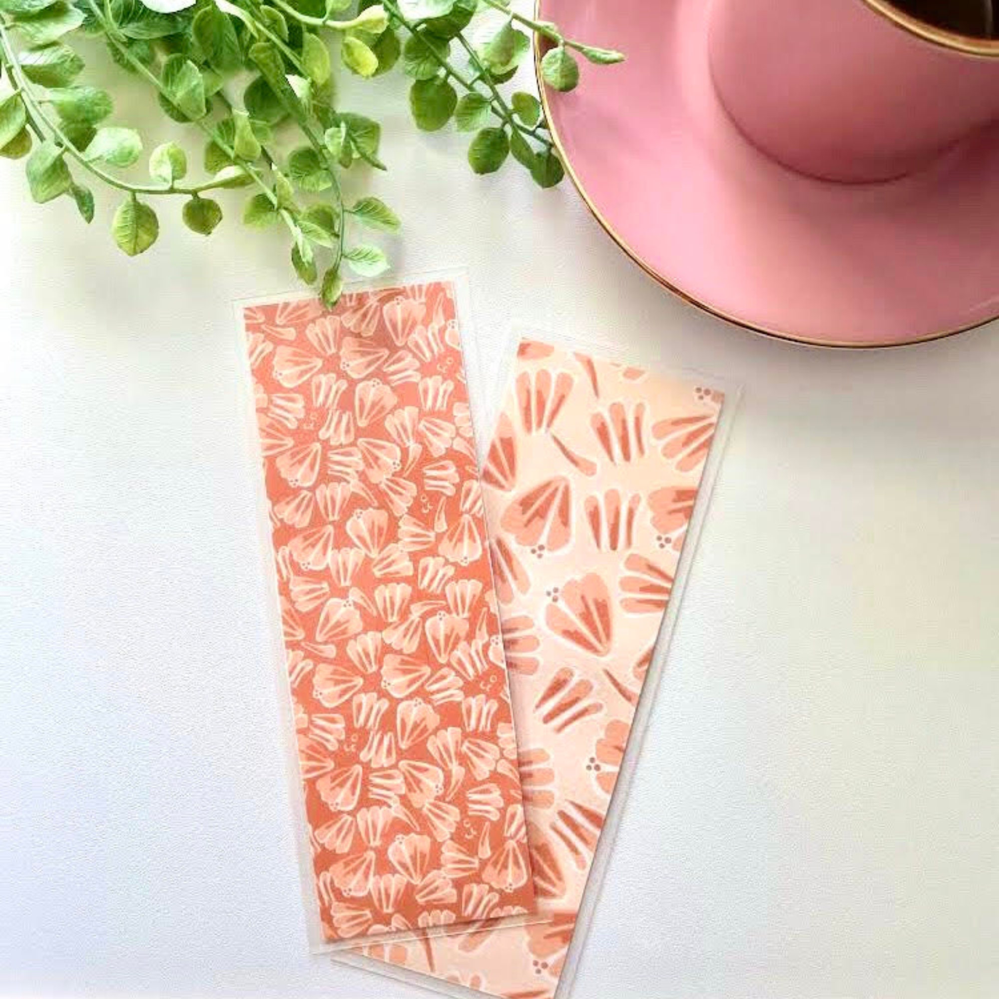 Little Bookshop Laminated Bookmarks, Double Sided, Handcrafted ...